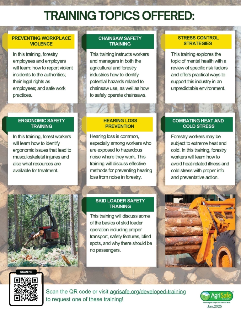 Forestry and Logging Workers - AgriSafe Network